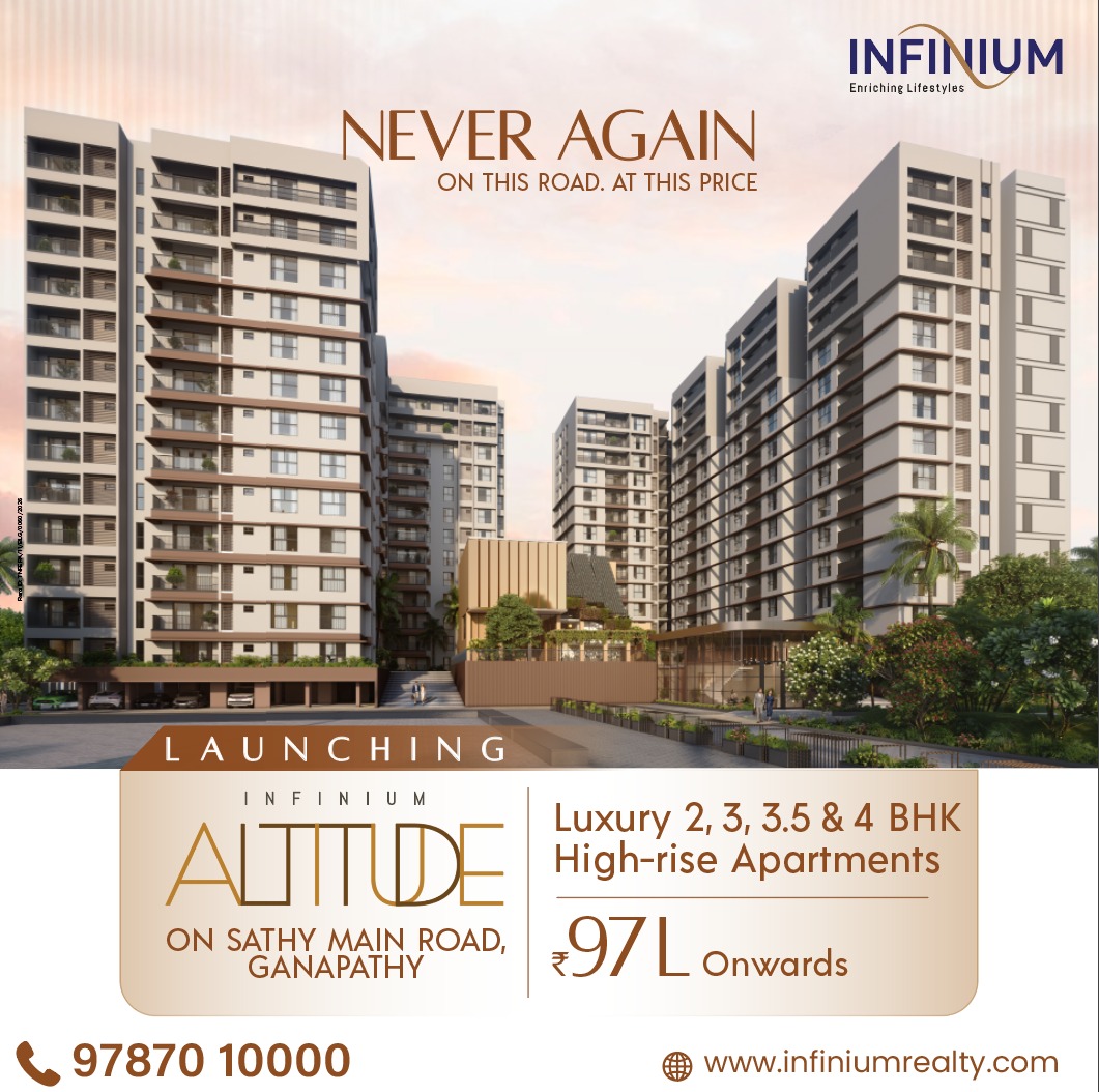 Coimbatore's Skyline Gets a New Icon: Infinium Developers Launches ...